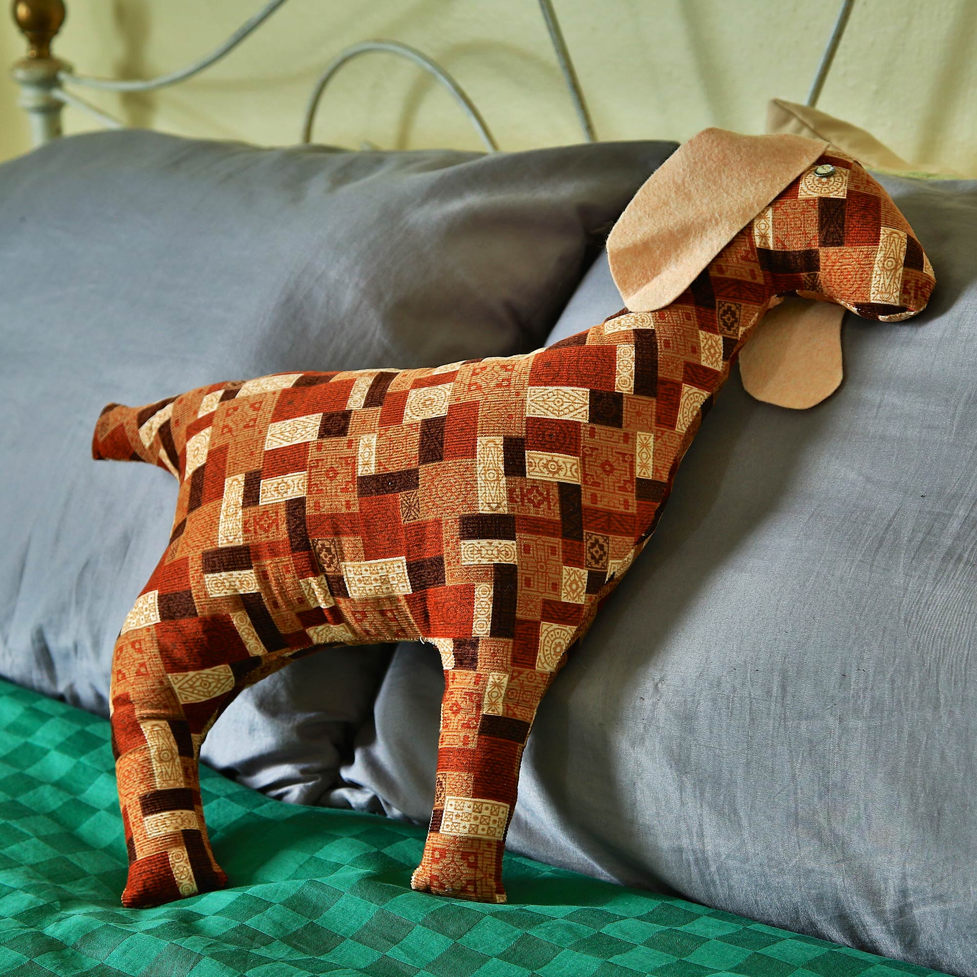 An Urban Goat Farmer Makes Decorative Goat Pillows – Cooking Up a Story